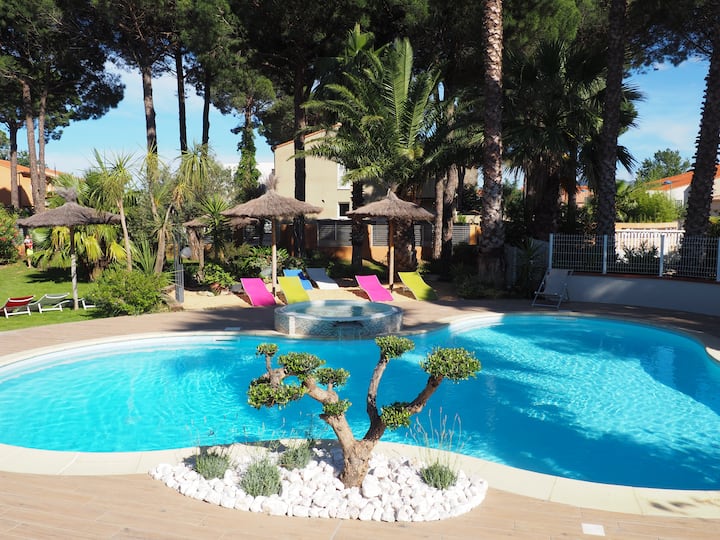Appartement Recent Climatise Avec Piscine - Saint-Cyprien