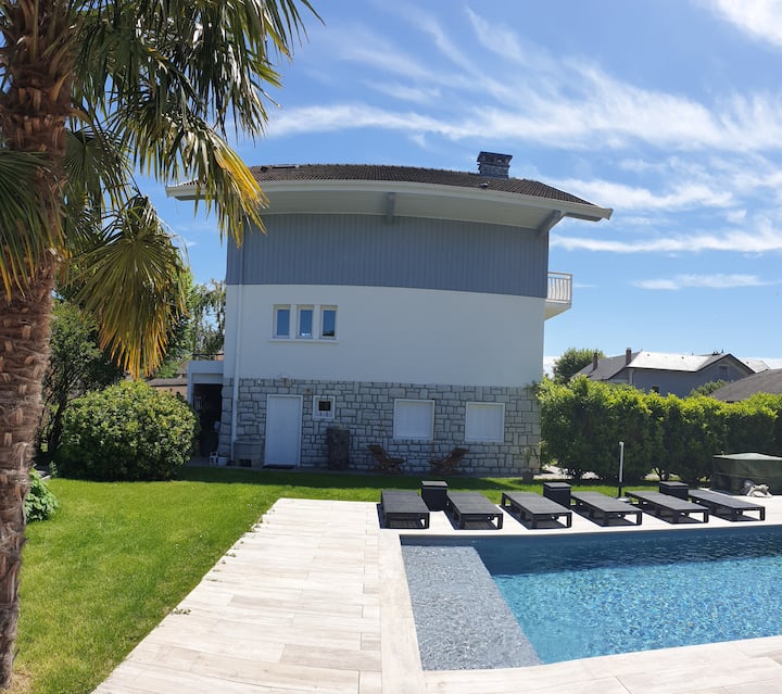 Appartement Avec Piscine Et Spa Près Lac Bourget - Aix-les-Bains