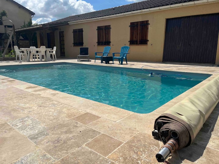 Maison Familiale - Piscine Chauffée - Espère (46) - Cahors