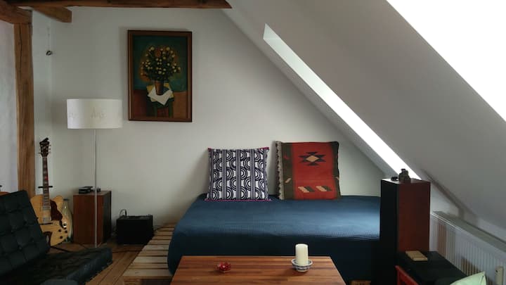 Pleasant And Comfortable Attic Flat - Copenhagen