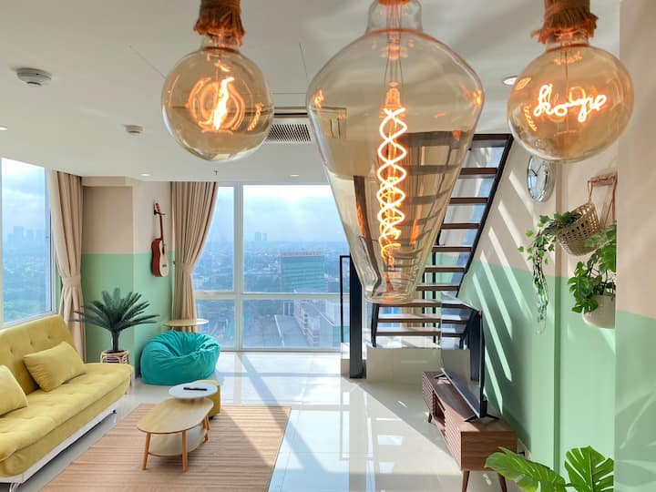 New Apartment.1-10guests,1 Min To Supermalkarawaci - Soekarno-Hatta Airport - Jakarta (CGK)