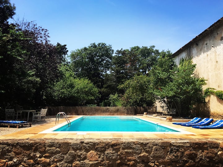 Caylus - Maison Familiale Avec Piscine 12 Pers. - Béziers