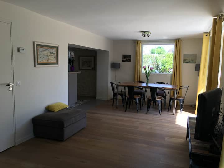 Maison + Jardin 6/8 Pers Entre La Plage Et Le Port - Hermanville-sur-Mer