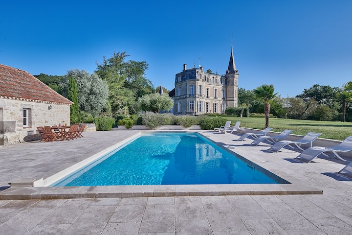 Château Lena Bordeaux Avec Vues Panoramiques! - Lot-et-Garonne
