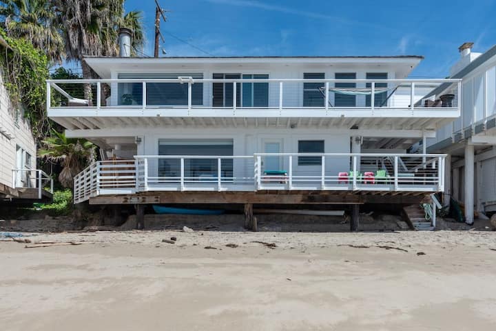 ⛱️Malibu Rd Ocean Front House Direct Beach Access - Agoura Hills, CA