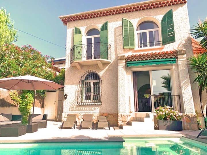 Le Cannet Villa Ideal Cannes Festivals/family Stay - Cannes