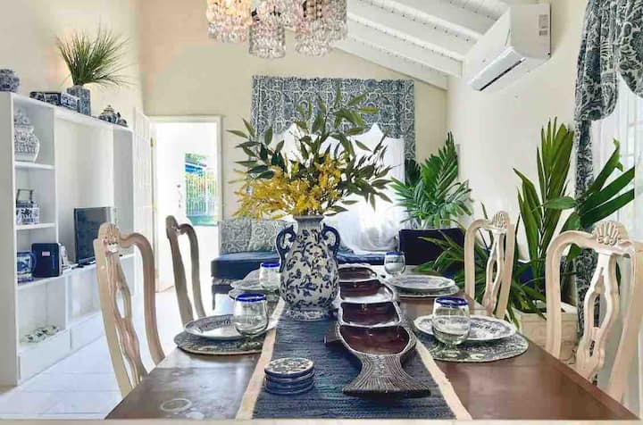 Rustic Blue Cottage-where Country Meets Town - Montego Bay