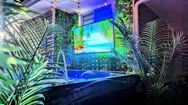 Goodvibezhouse1.0~pool~hottub~gamerm~minigolf! 1br - Northport, NY