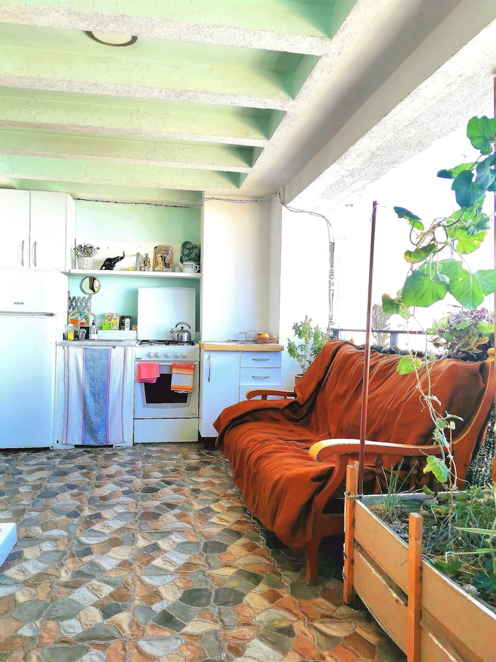 Автономная комната с ванной и кухней на террасе! - Alicante