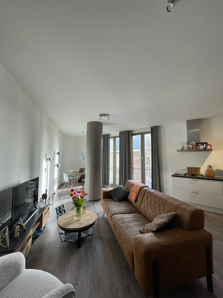 Centraal Moderne Appartement (3 Min Van Cs) - 's-Hertogenbosch