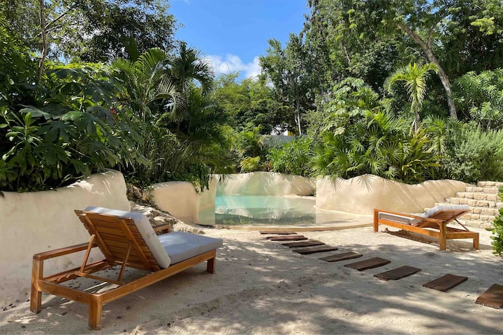 Romantic Ph W/fast Wifi & Plunge Pool - Riviera Maya