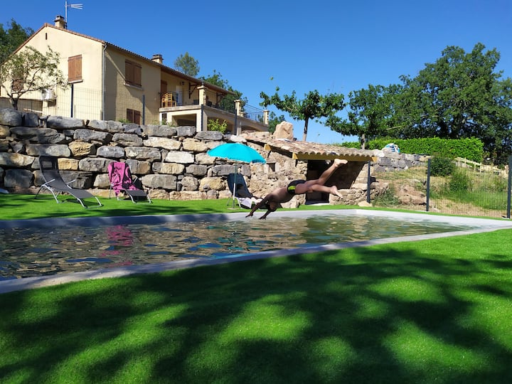 "Les Farnaïres" Gîte 3*** Au Calme Avec Piscine - Ardèche