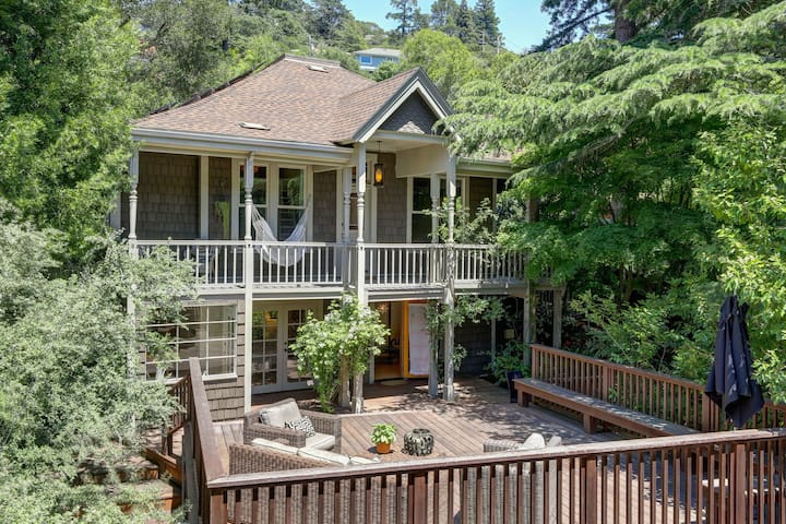 Vintage Bohemian, Steps To Trails And Downtown! - Mill Valley, CA