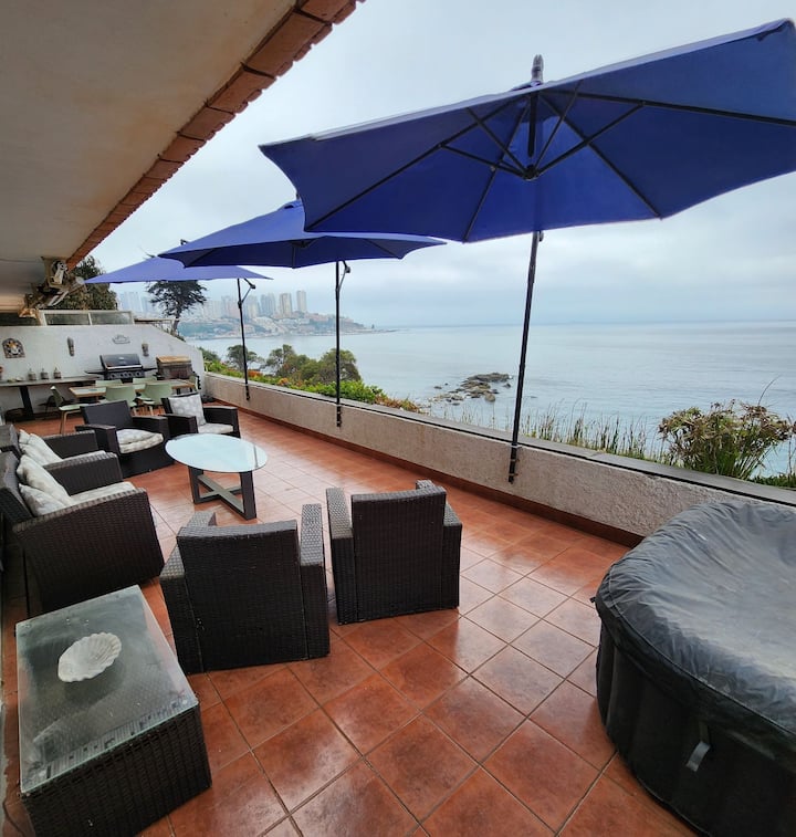 Penthouse Viña Con Jacuzzi En Playa Negra 1 - Concón