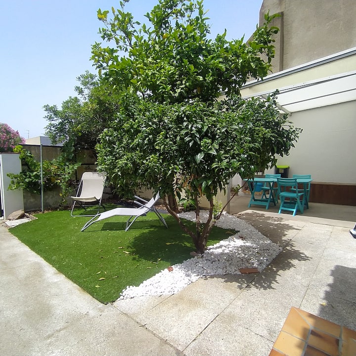 2 Pièces Avec Jardin à 5 Min De La Plage - Canet-en-Roussillon