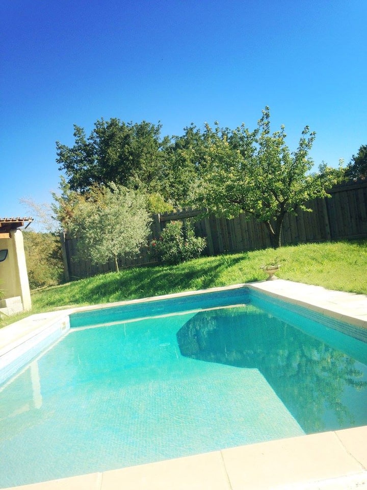 Villa, Climatisée, 5 Chambres,  Piscine Privée - Lauris
