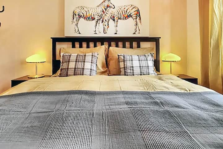 Lion's Den ~ 2br ~ King Bed ~ Wifi ~ 12min Center - Vienna
