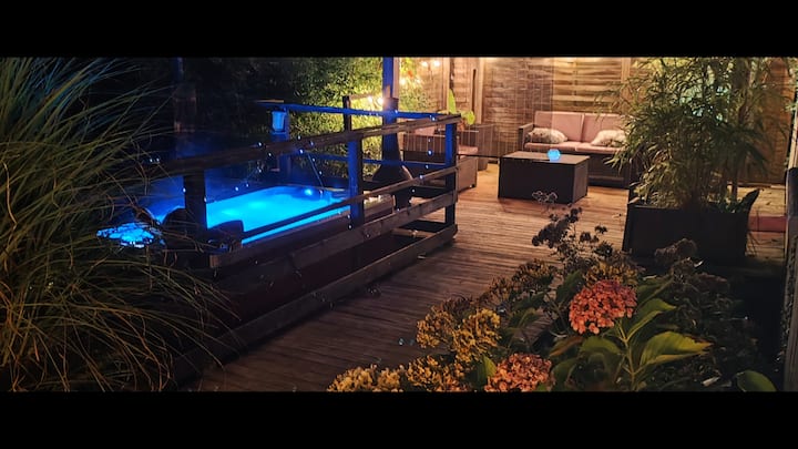 Cabane Romantique Avec Jacuzzi Dans Le Perche - Sarthe