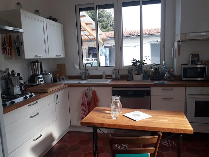 Maison Au Calme Proche Bordeaux, Terrasse, Parking - Le Bouscat