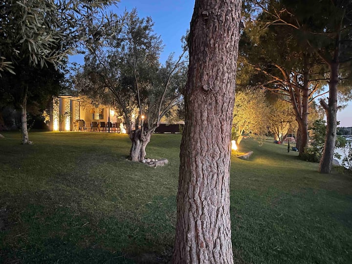 Bahçe Içinde, öZel Havuzlu Ve Harika Bir Deniz - Bademli