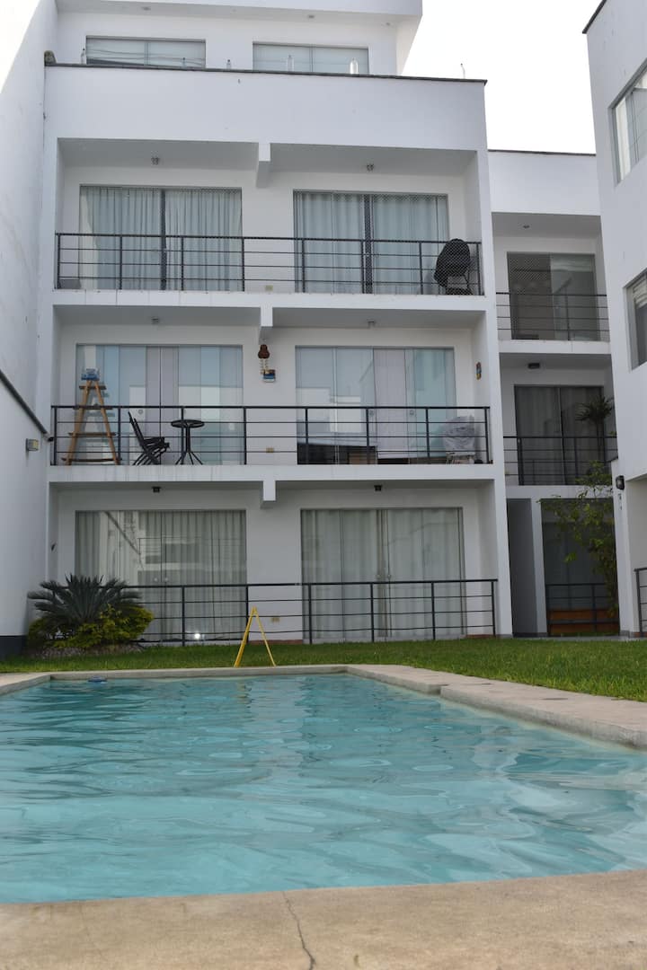 Acogedor Duplex Con Terraza En Playa Pulpos - Lima