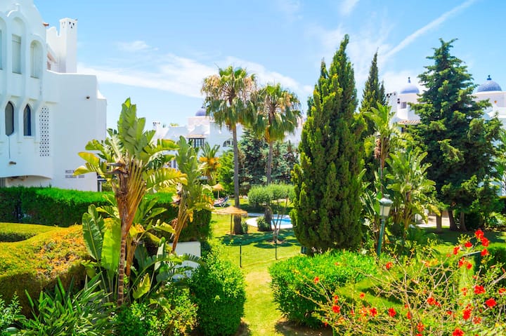 Nice Apartament, Garden View, 5 Min To The Beach - Calahonda