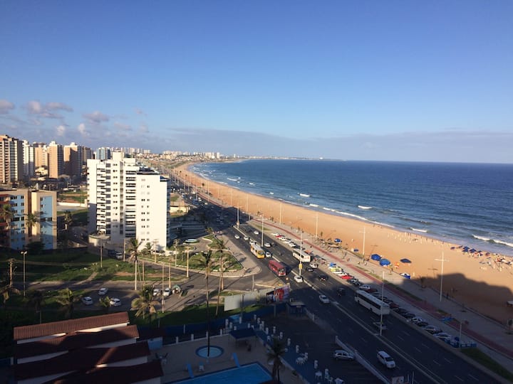 Flat Luxuoso Com 2 Qt E Piscina - Salvador