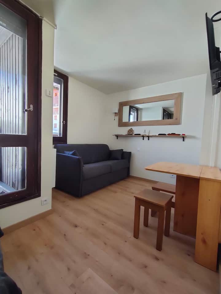 Studio Reberty 1850 Avec Accès Direct Aux Pistes - Val Thorens