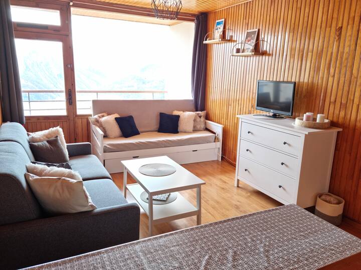 Studio Cabine - Centre Station - 5 Couchages - Orcières