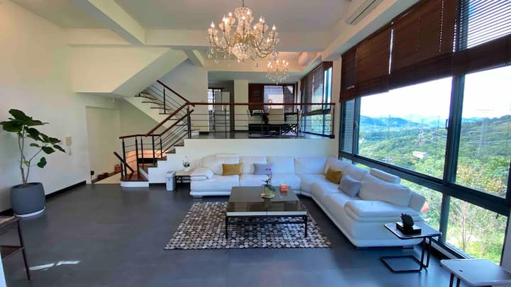 近101 私人景觀別墅整棟出租F $2m Villa 15 Min From Taipei 101 - 新北市