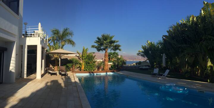 Villa Exceptionnelle Entièrement Rénovée Vue Mer - Eilat