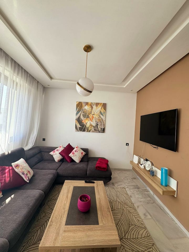 Luxueux Appartement 350m De La Plage Néroli 3 - Agadir