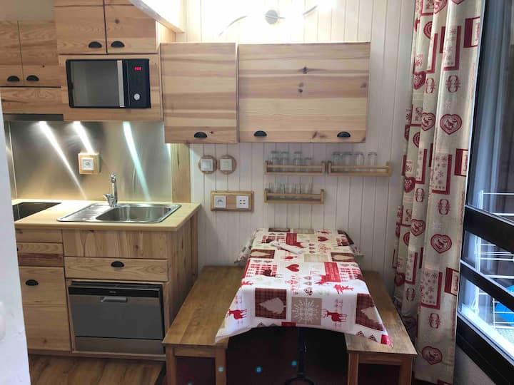 Appartement 4 Personnes Reberty 1850 Les Menuires - Saint-Martin-de-Belleville