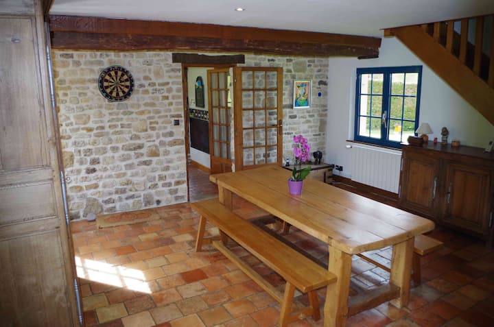 Chambre D'hôtesla Noirval Famille+piscine Partagée - Normandie