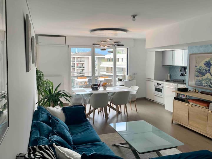 Centre Ville Avec Terrasse Et Clim - Annecy