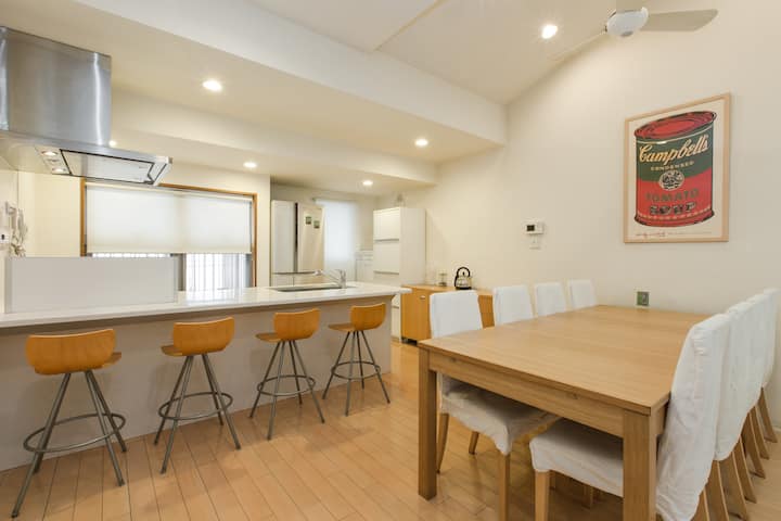 [Center Of Kyoto]・ Stylish Spacious Living Room - Kyoto