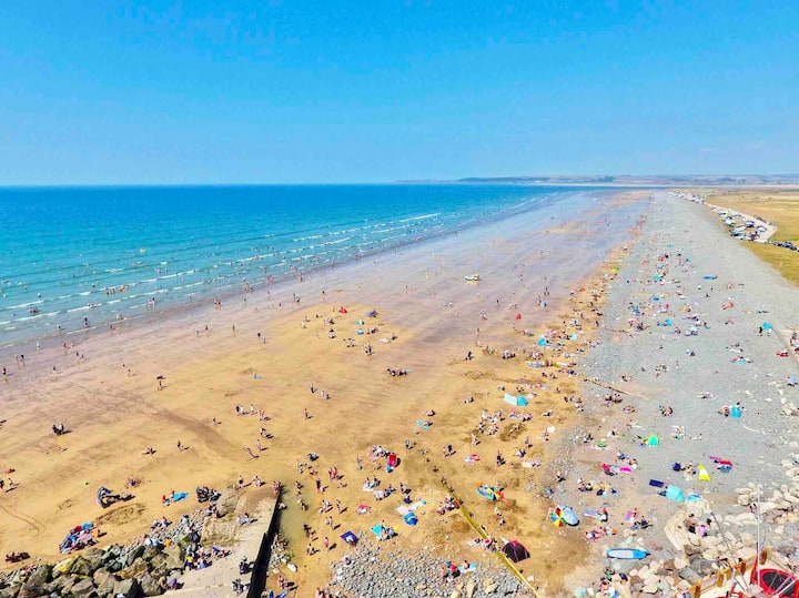 Lundy Lookout Seaview Hot Tub Westward Ho! Sleeps5 - Westward Ho!