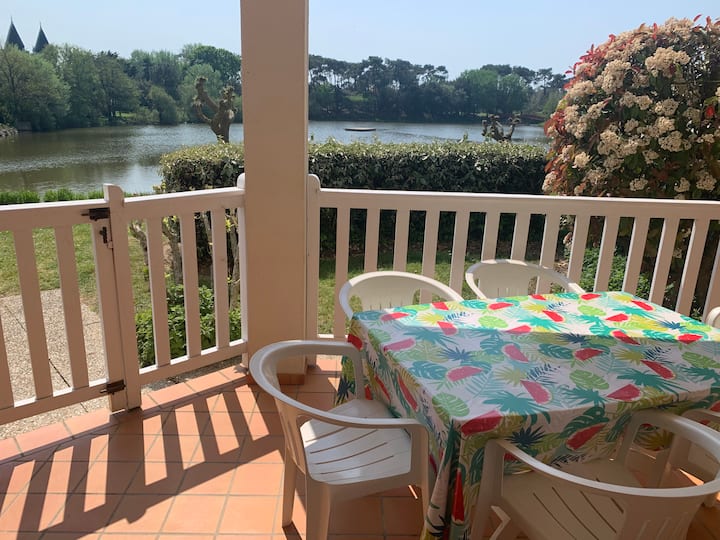 Appart 5 Pers Vue Sur Lac Terrasse Couverte Jardin - Talmont-Saint-Hilaire