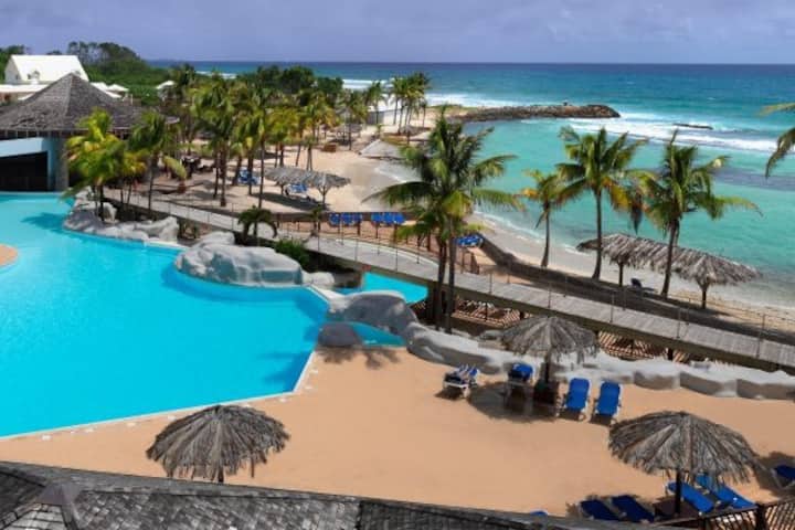 Studio Avec Piscine Et Accès Plage Au Manganao - Gwadelupa