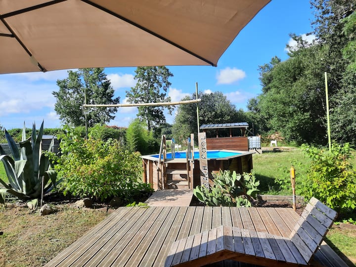 Grand Appartement Avec Piscine Et Jardin Privés - Tarnos