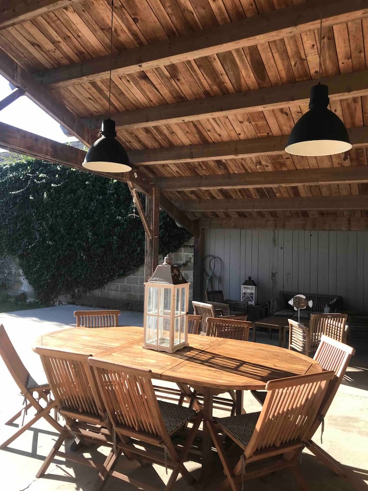 «&nbsp;Le Clos Du Bourdigal&nbsp;»-13 Personnes -Mer à 6 Kms - Saint-Michel-en-l'Herm