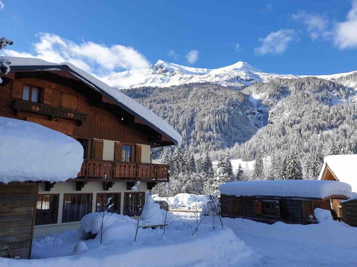Les Contamines : Chalet Familial Et Chaleureux - Saint-Gervais-les-Bains