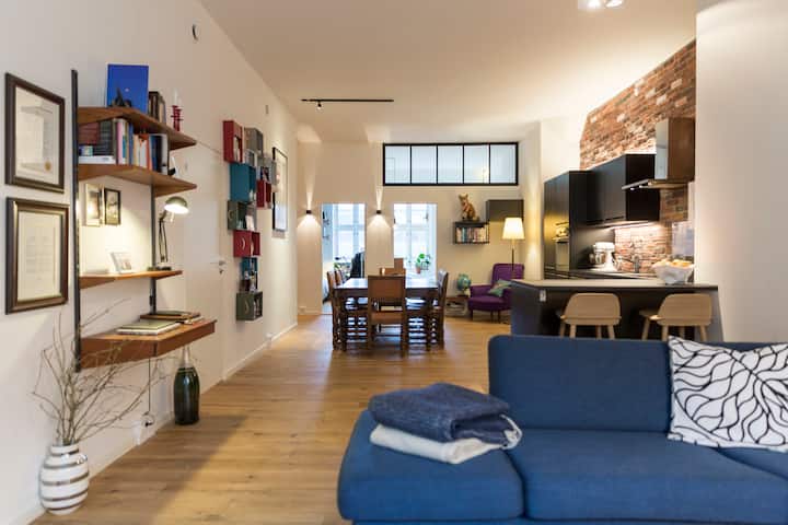 Spacious New York Style Apartment - Copenhague