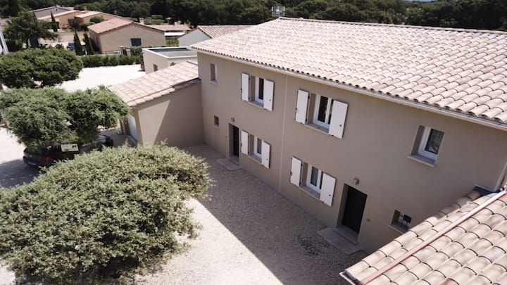 La Joliette 3 éToiles (Piscine Privée Et Chauffée) - Grillon
