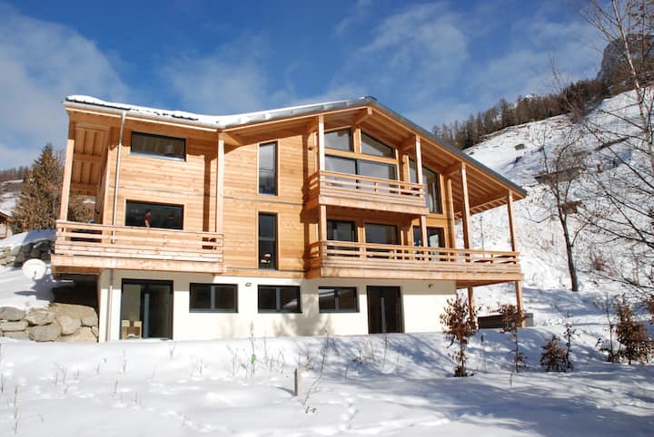 Chalet Haut De Gamme Jacuzzi Sauna Hammam 6 Ch 15p - Peisey-Nancroix