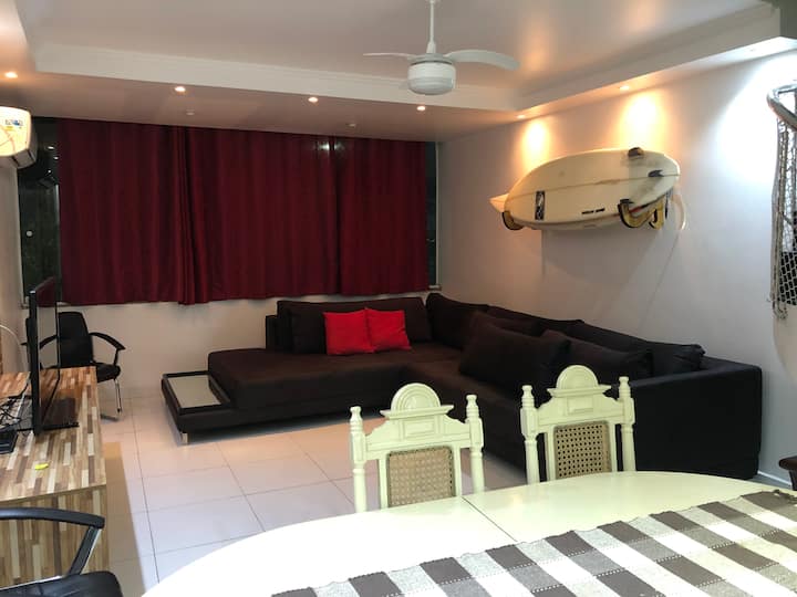 Duplex Astúrias A Uma Quadra Da Praia - Santos State