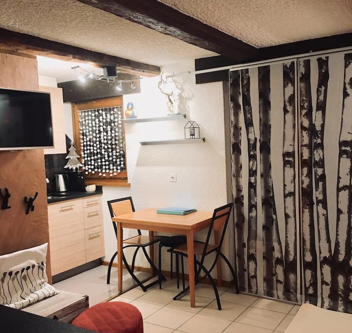 Chaleureux Petit Studio Au Centre De Verbier - Verbier