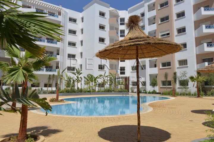 Appartement A 2 Mn De L'aerport De Casablanca - Bouskoura
