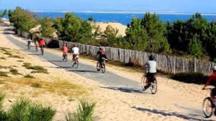 Joli Pavillon Entre Nature Et Océan - Lacanau