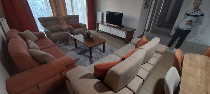 Modern Flat With Nice View For Rent In Kayaşhier - Başakşehir